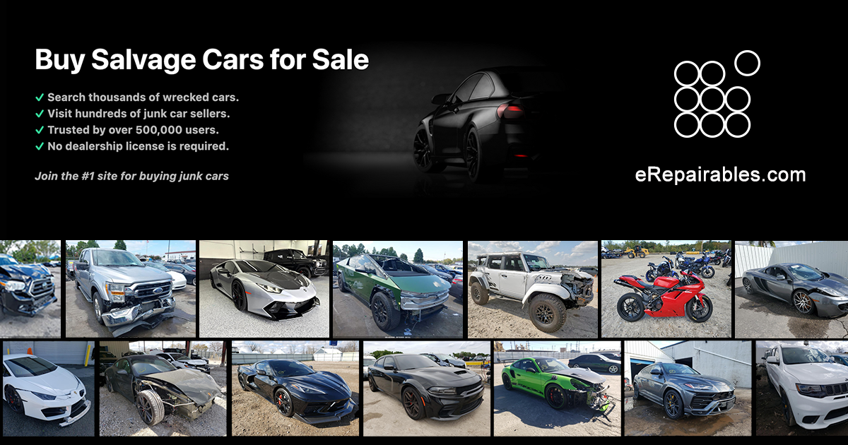 Coches de salvamento - Coches de salvamento reparables a la venta ...